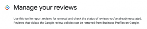 How to Manage Your Google Review Takedown Requests
