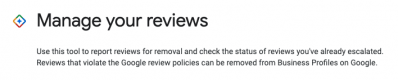 How to Manage Your Google Review Takedown Requests