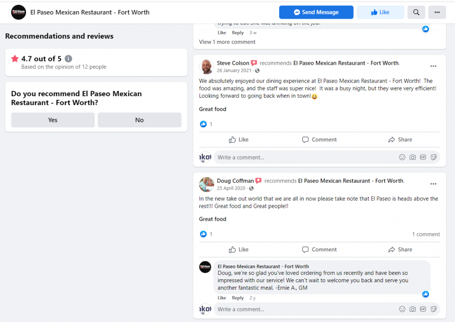Facebook Reviews for Local Businesses - BrightLocal